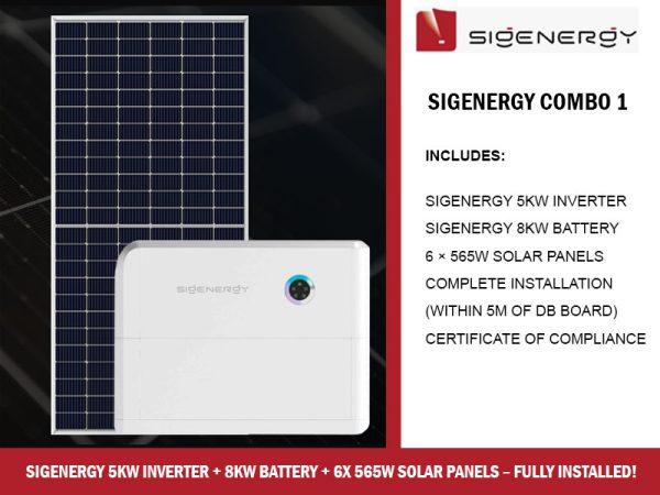 Sigenergy Solar - JC Solar Panels