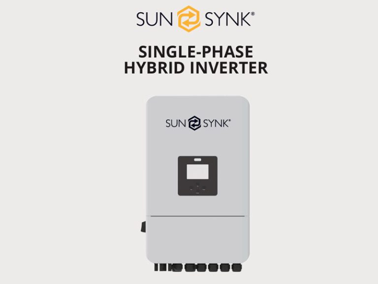 8kW Sunsynk Compact Hybrid Inverter with WIFI included - JC Solar Panels