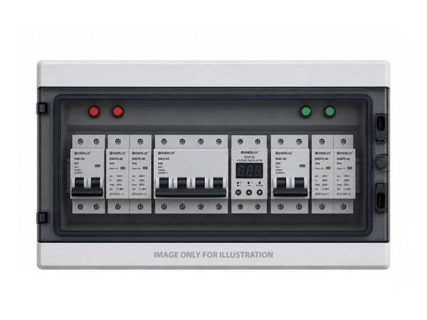 5kW Single Phase AC Protection Box IP65 - JC Solar Panels